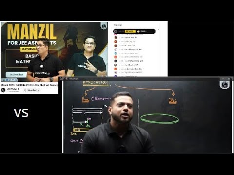 RAJWANT SIR Manzil 2025 Teaching BASIC MATHEMATICS in One Shot All Concepts & PYQs Covered #jee ...