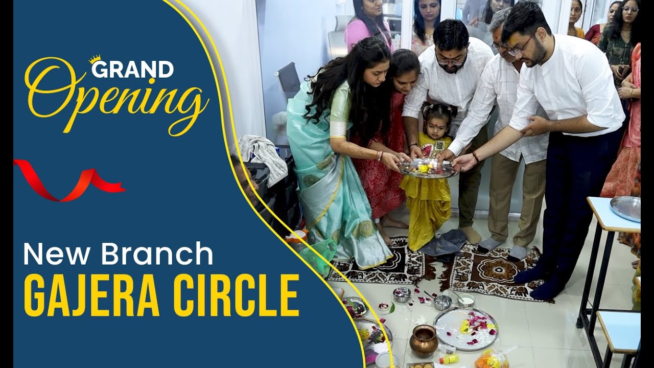 Grand Opening at Gajera Circle | Opening Ceremony | New Branch Opening | Brighter Bee #education ...