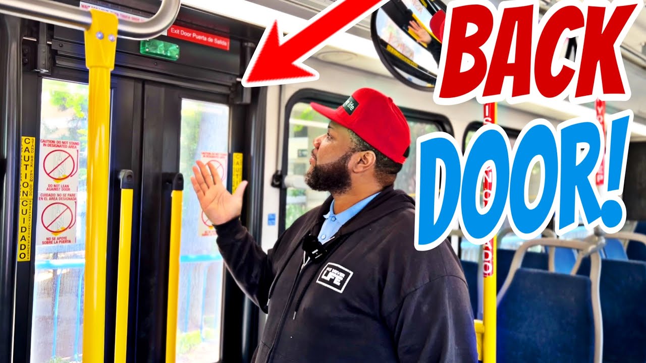 Using The Back Door On The City Bus! - YouTube