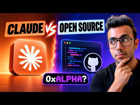 Claude vs Open Source 🤯 WTF Is 0xAlpha?