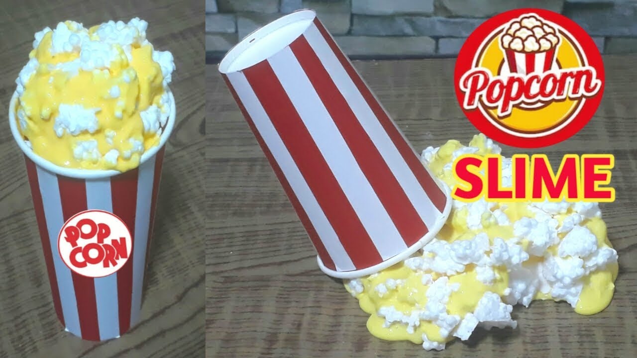 DIY SLIME PHILIPPINES |POPCORN SLIME (How To Make Popcorn Slime) - YouTube