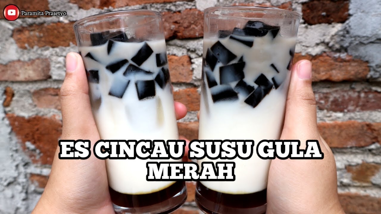ES CINCAU SUSU GULA MERAH , IDE BISNIS MINUMAN KEKINIAN - YouTube