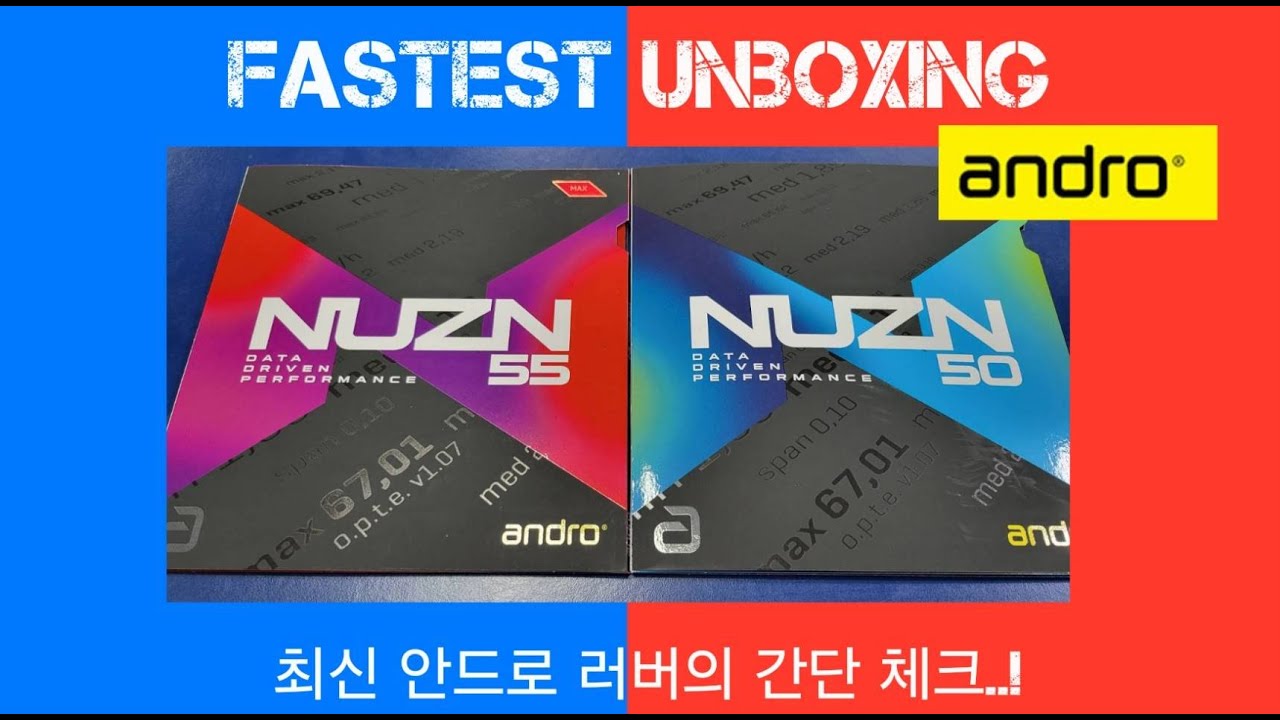 andro NUZN! The Fastest Unboxing for 50 & 55! - YouTube