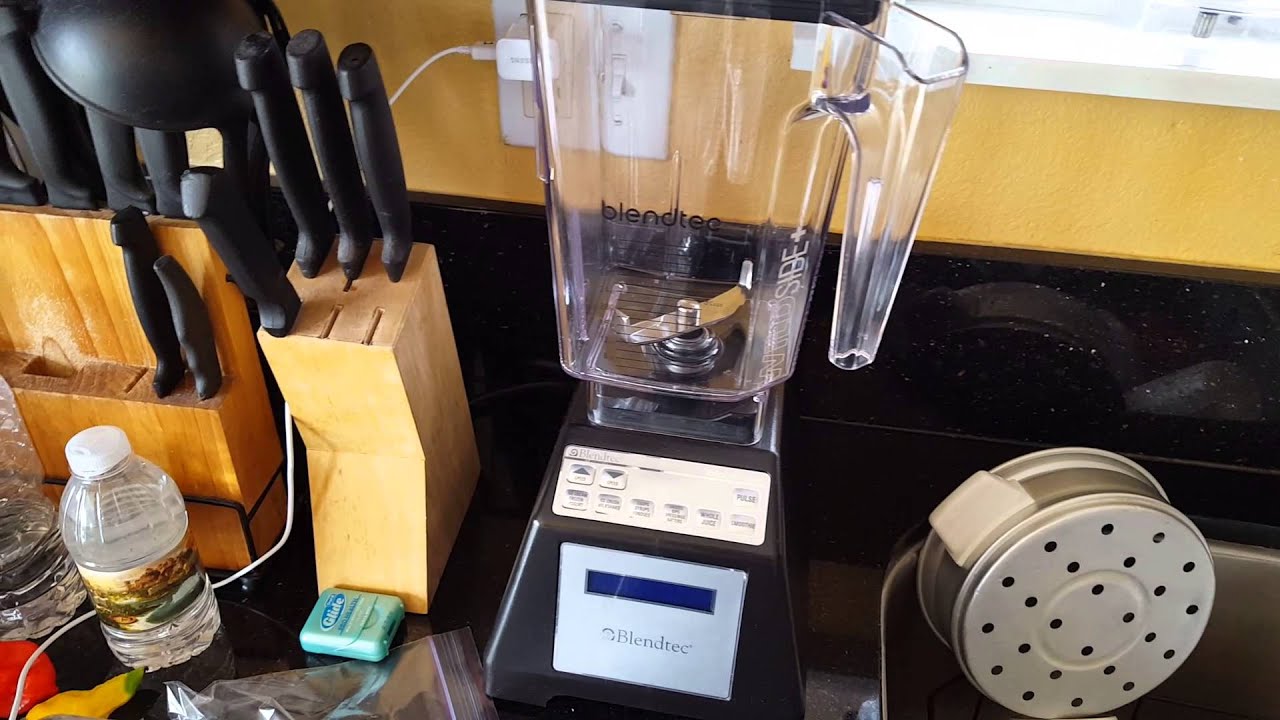 New blendtec wildside jar unboxing - YouTube