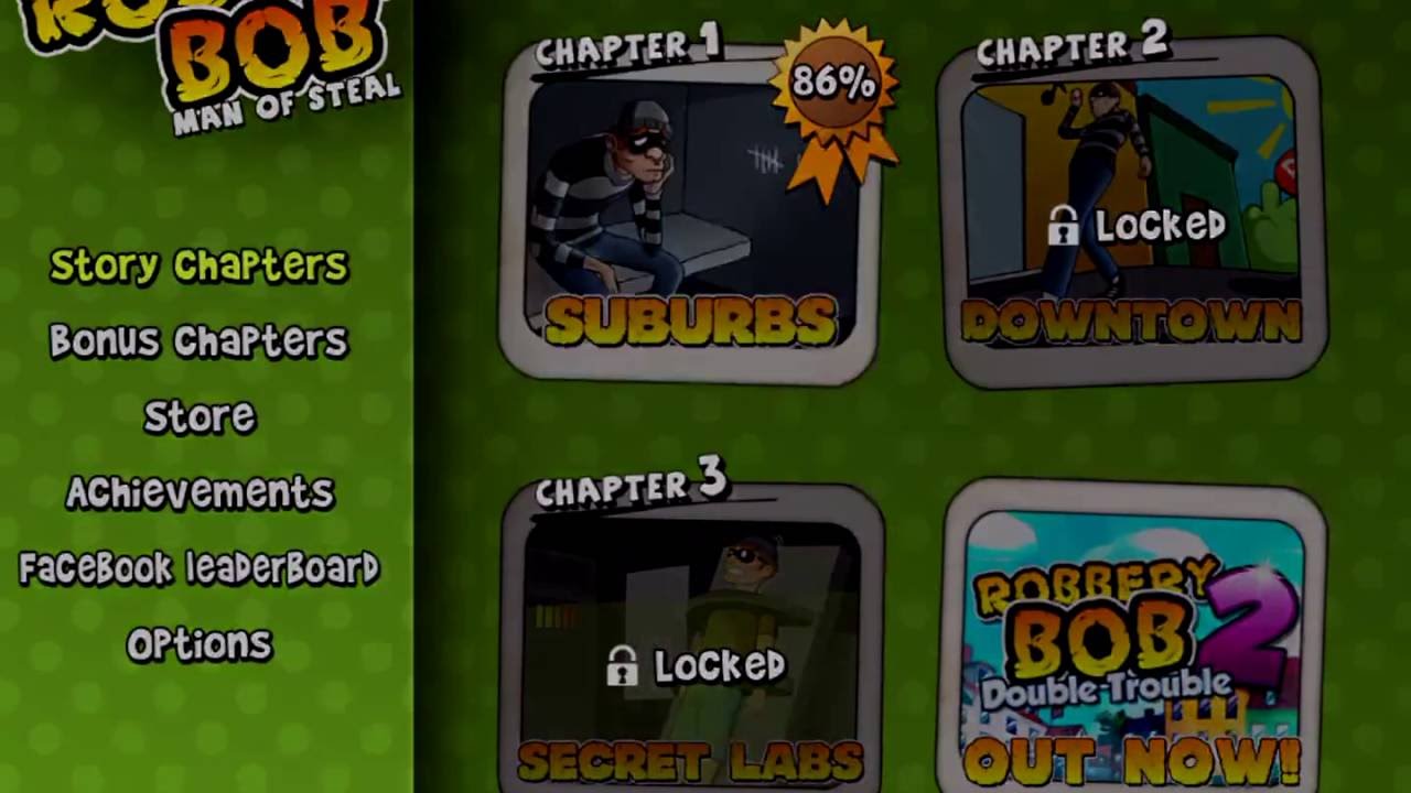 The End of Chapter 1 | Robbery bob | 3 - YouTube