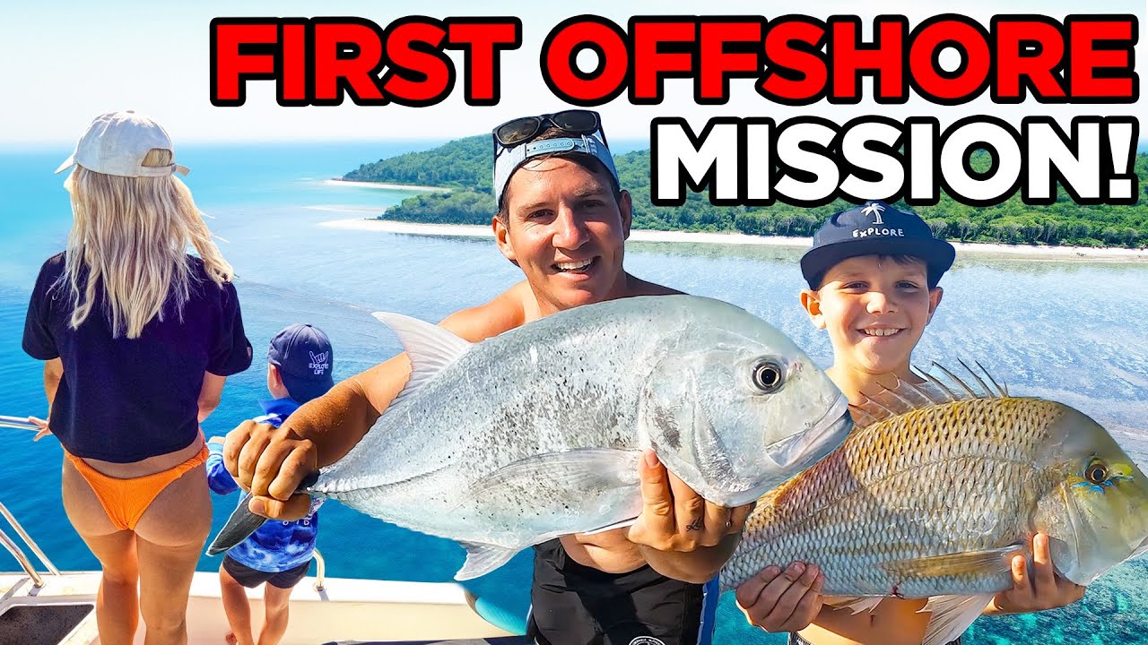 OUR FIRST FAMILY OFFSHORE ADVENTURE! - YouTube