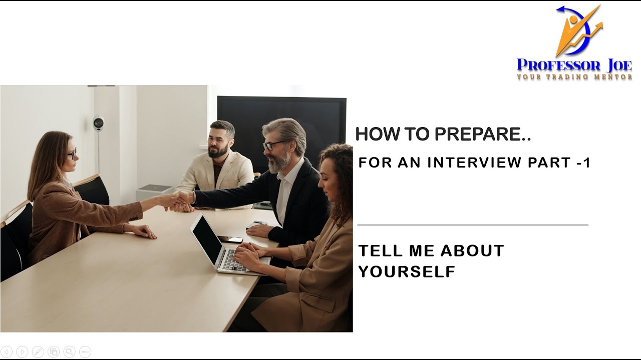 Tell Me About Yourself Part 1 Interviewpreparation Youtube