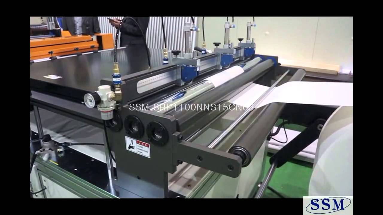 Rotary Pleat Machine (SRP1100NNS15CN03) by SSM - YouTube
