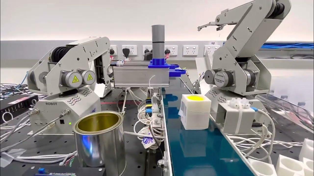 Automated Materials Handling System (AMHS) Operation - YouTube