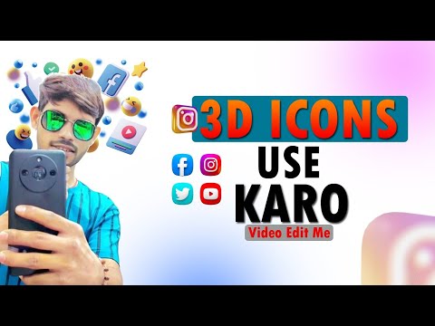 3D Icons Ka Use Karo || Apne Video Me || #viral Video Editing|| Rahul ...