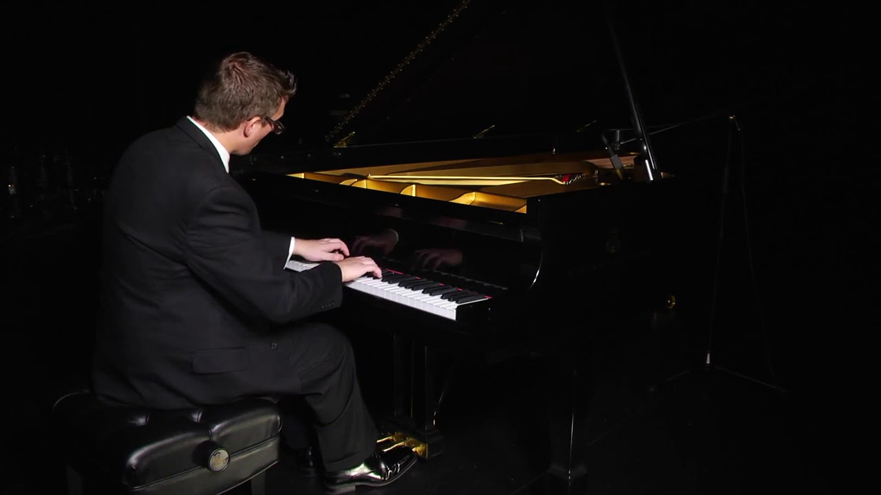 Mitch McKay plays Bach Prelude and Fugue in B flat minor, WTC Bk 1 ...
