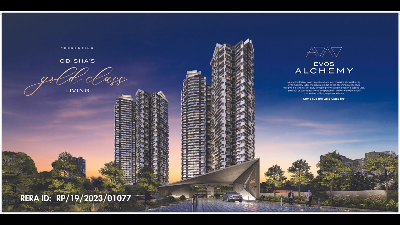 Tallest Residential Tower in Bhubaneswar | Evos Alchemy - Call +91 ...