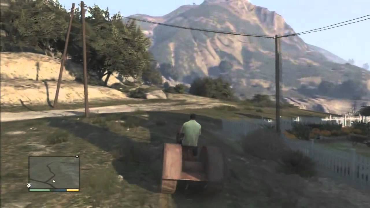 GTA 5 Rusty Tractor Location Grand Theft Auto 5 Secrets - YouTube
