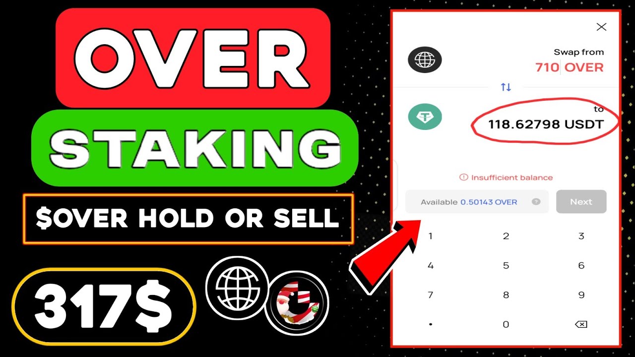 Over Protocol Home Staking 😱 overspace Stake And Earn Daily over Token ...
