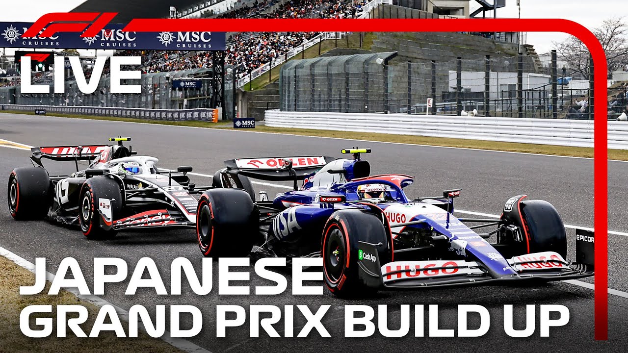 LIVE: Japanese Grand Prix Build-Up and Drivers Parade - YouTube