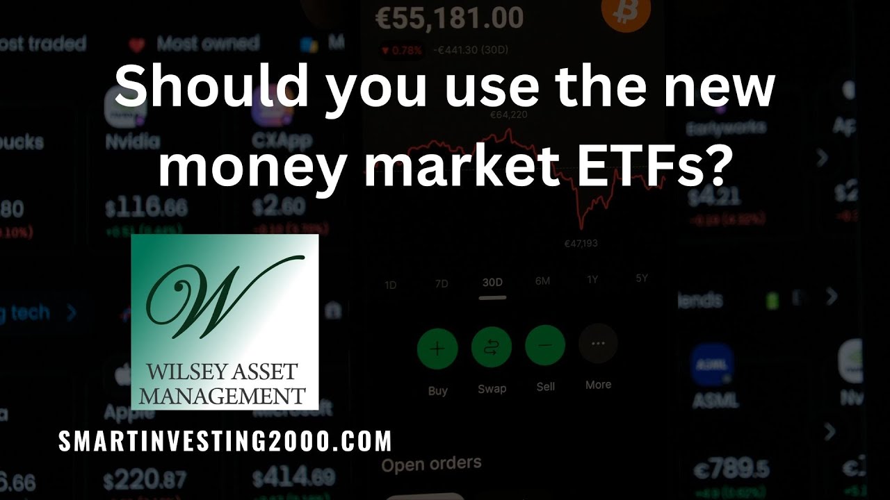 Should you use the new money market ETFs? - YouTube