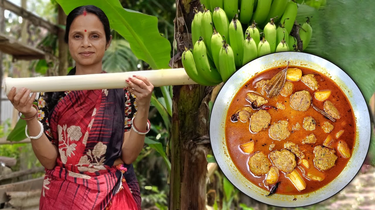 কলার থোড় দিয়ে এই মজাদার রেসিপি থাকলে আর কিছু লাগবে না|kolar thor ...