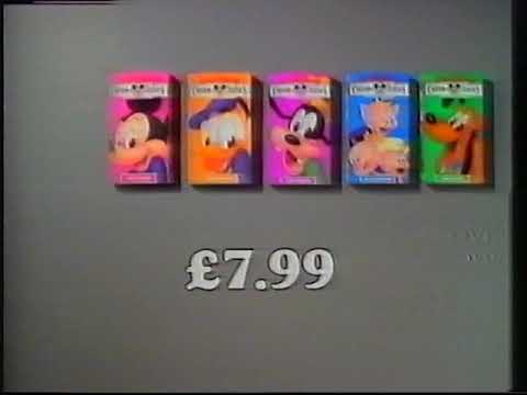 Original VHS Opening: The Sword in the Stone (UK Retail Tape)