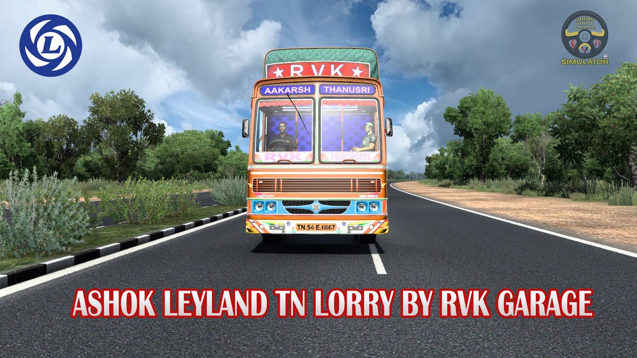 ASHOK LEYLAND LORRY IN KARNATAKA || HASSAN TO BANGALORE || HEAVY LOAD ...