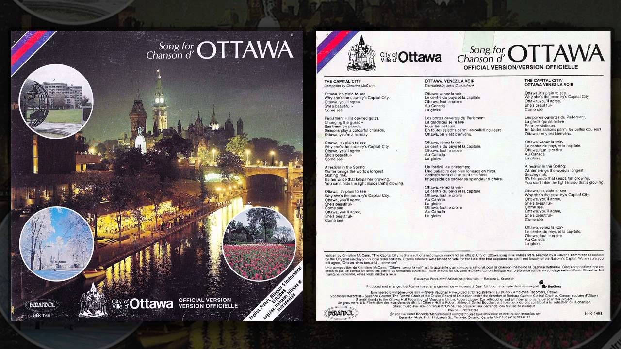 Song for Ottawa - The Capital City - YouTube