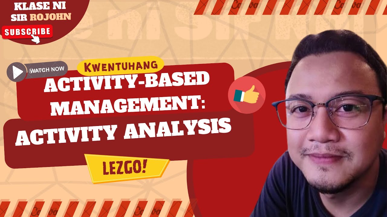 Activity Analysis - Activity-Based Management - YouTube