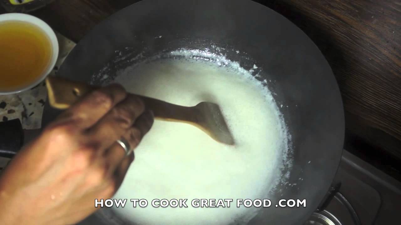 Latik Coconut Curd Recipe - Tagalog Pinoy - YouTube