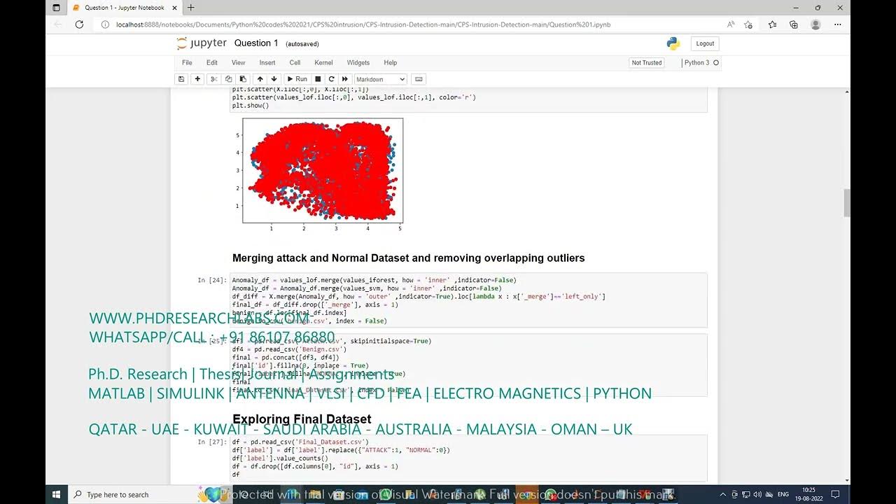CPS Intrusion Detection Anomaly Detection Python Code CPS dataset -MATLAB SIMULINK PHD RESEARCH ...