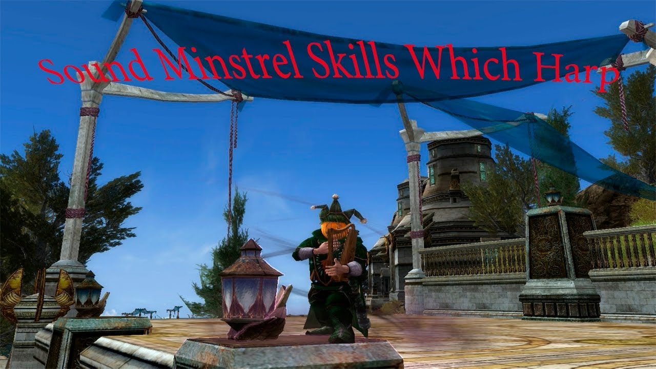 [Lotro secret] The Sound of Music Minstrel Skills With Harp - YouTube