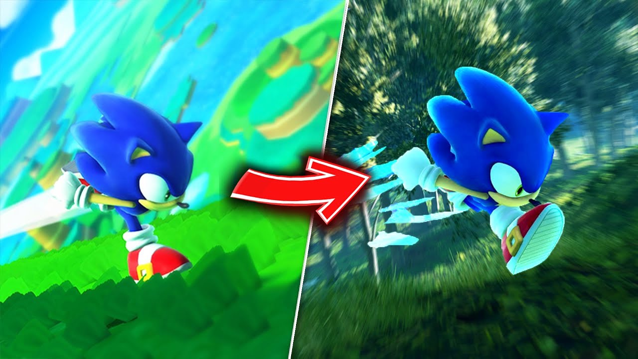 Sonic Games Recreated in other Games for Better Experience - YouTube