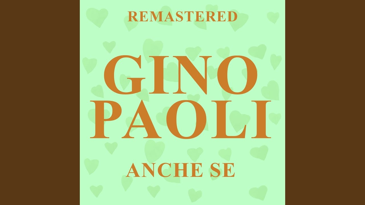 Gli innamorati sono sempre soli (Remastered) - YouTube