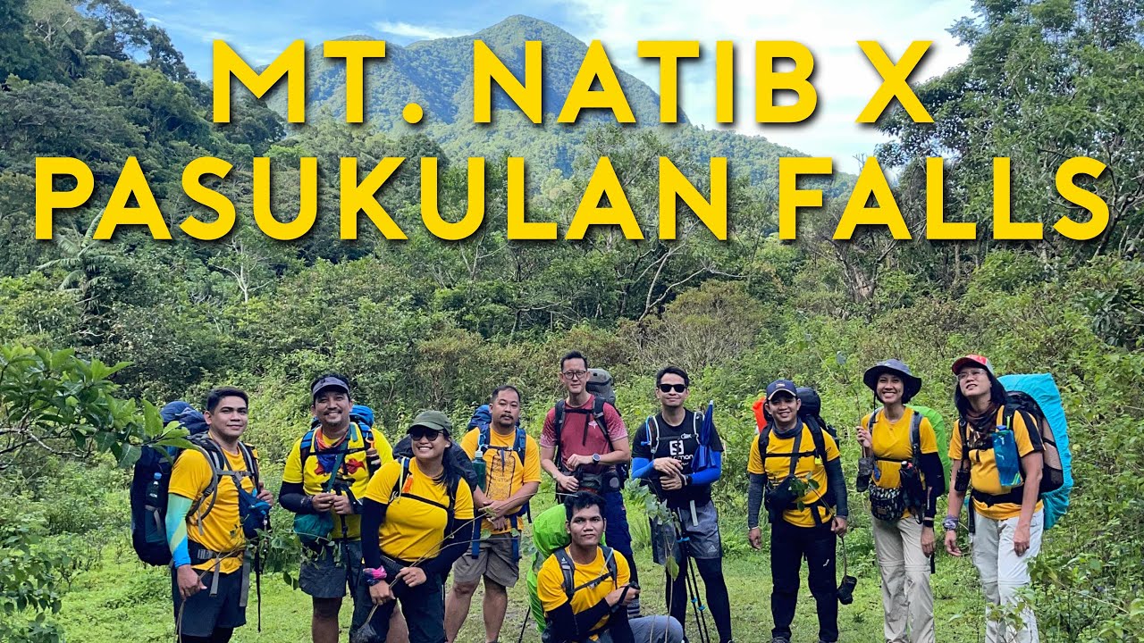 AMCI BMC 2023 Training Climb 1: Mt. Natib and Pasukulan Falls - YouTube