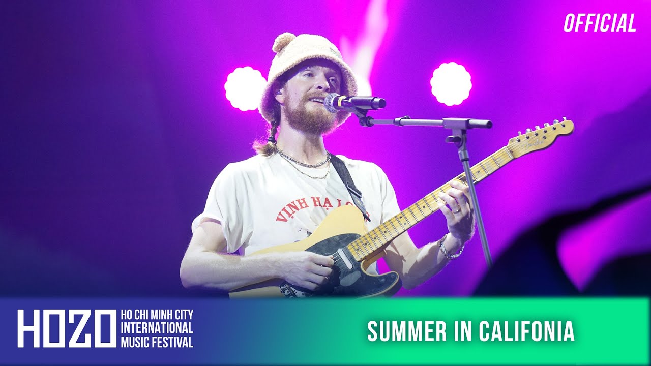 JOHNNY STIMSON - SUMMER IN CALIFORNIA | LIVE AT HOZO MUSIC FESTIVAL ...