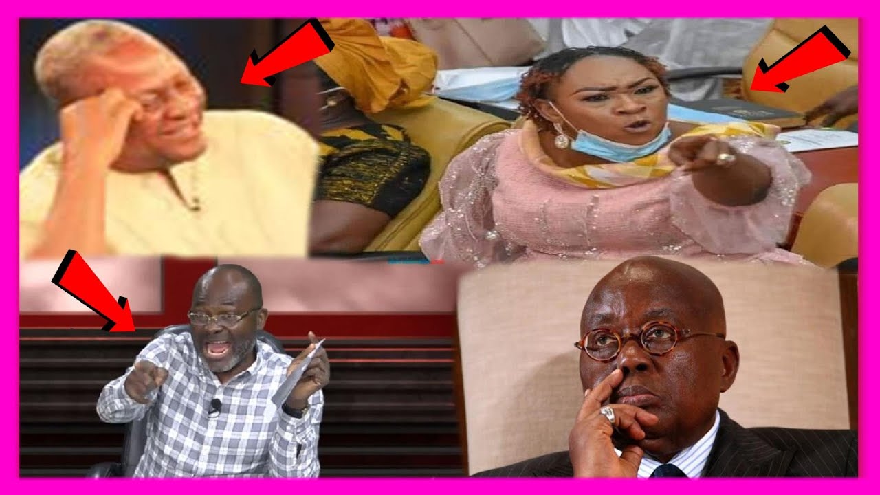 AYEKA- HAWA KOOMSON JABS JOHN MAHAMA IN THE FACE AND KENNEDY AGYAPONG ...