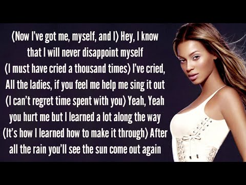Beyoncé - Me, Myself, and I ~ Lyrics - YouTube