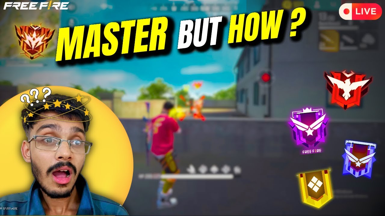 Elite Heroic 4 Star 🚀 To Master Rank Possible ? 🎯⚡- Free Fire Live ...