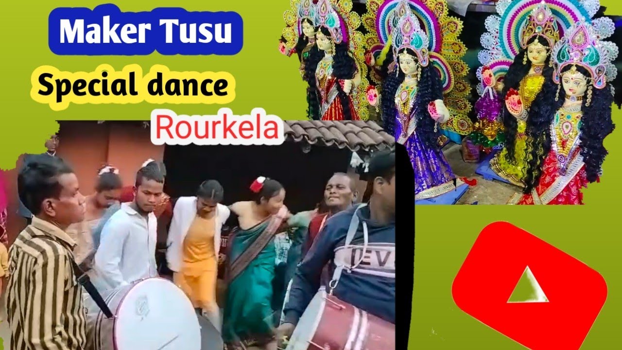 Makar parab traditional music and dance,Tusu parab nach our gaana,Tusu ...