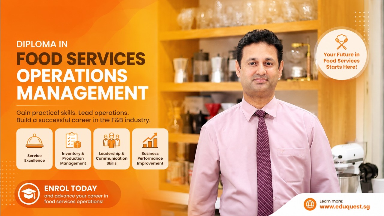 DIPLOMA IN FOOD SERVICES OPERATIONS MANAGEMENT - YouTube