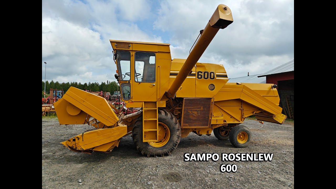 Sampo Rosenlew 600 puimuri - YouTube
