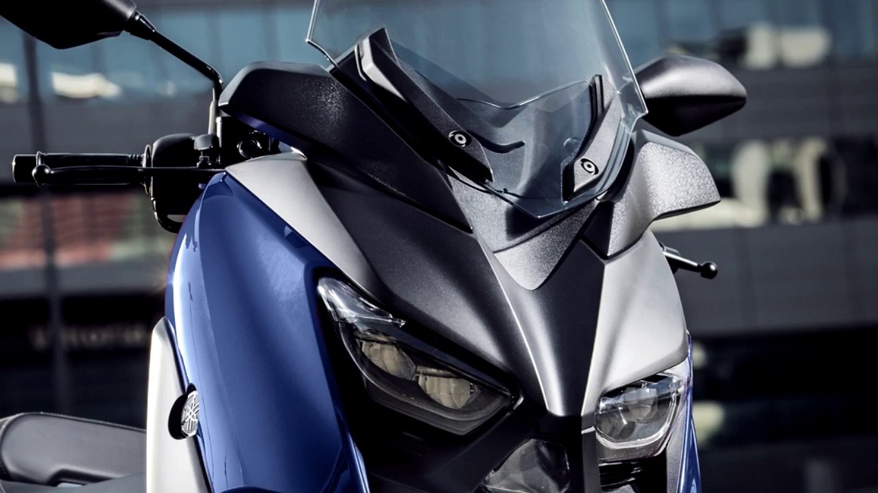 2019 Yamaha XMAX 125 | Colors Option Phantom Blue - YouTube