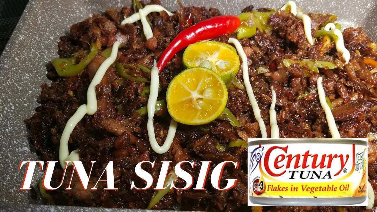 Century TUNA SISIG - NO SIZZLING PLATE I Easiest way to cook TUNA SISIG ...