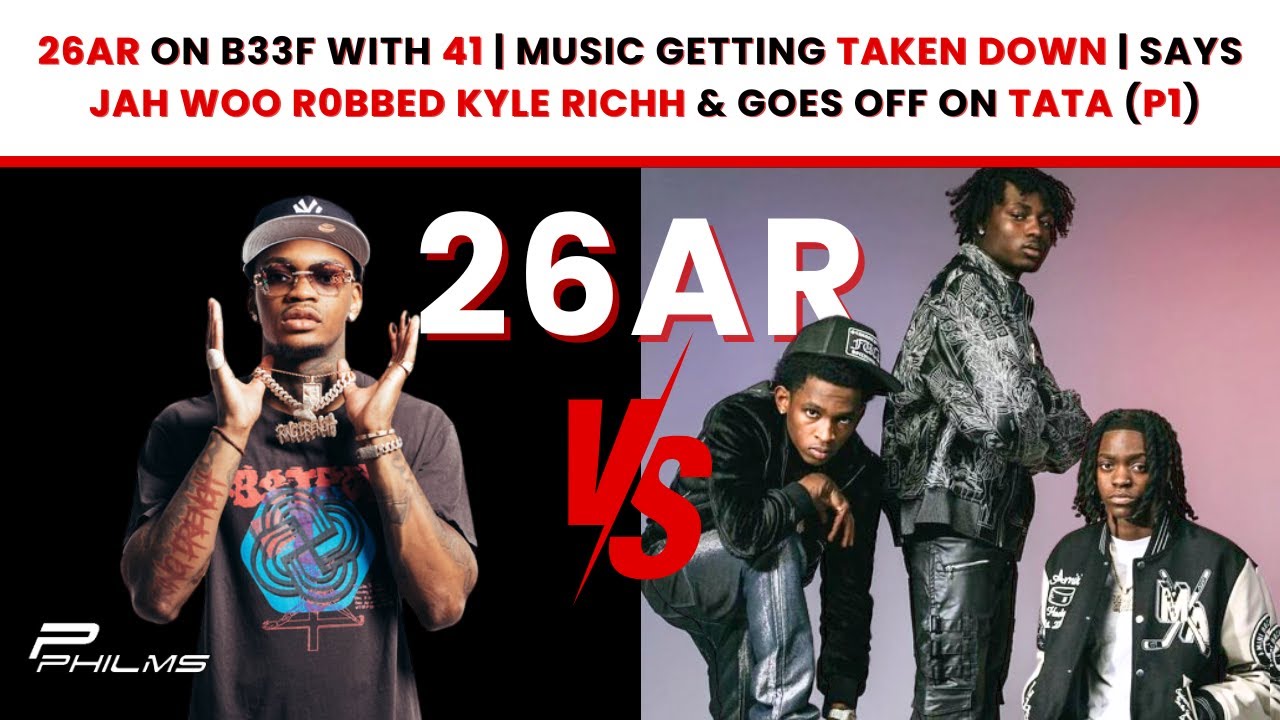 26AR B33F w/ 41 | Music Getting TAKEN DOWN | Says JAH WOO R0BBED KYLE ...