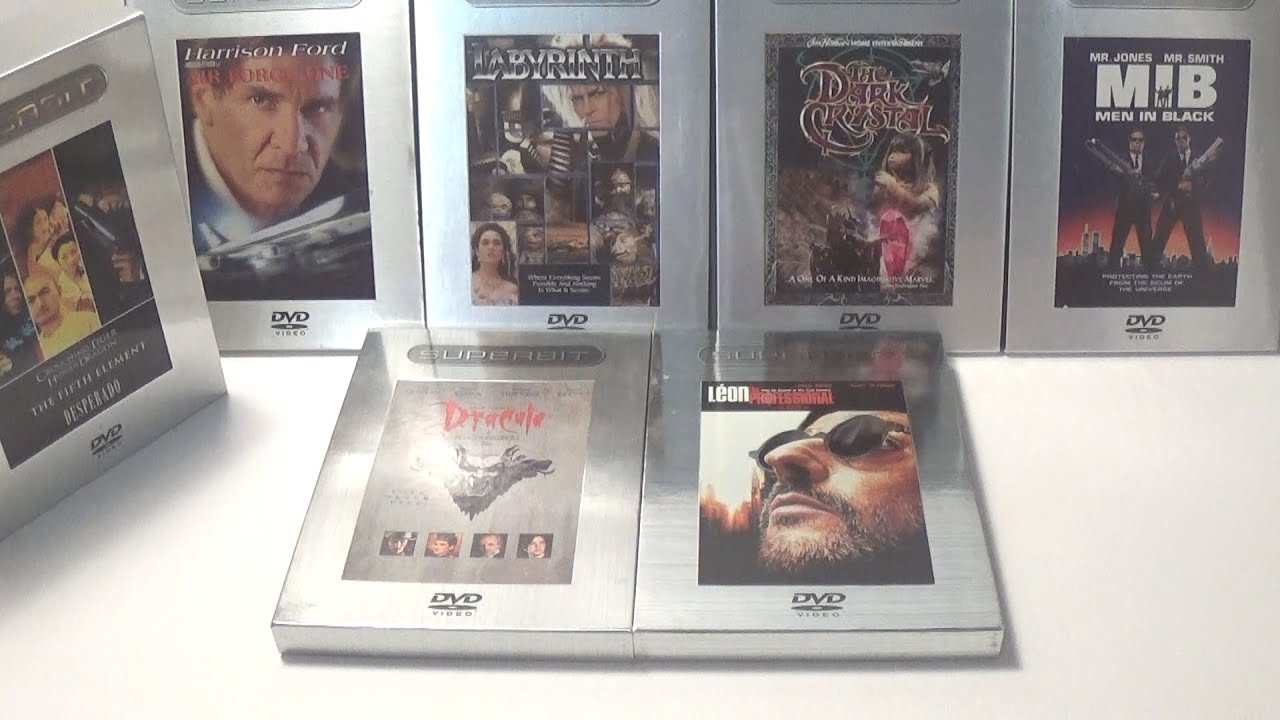 Let's talk about Superbit: My Superbit DVD collection - YouTube