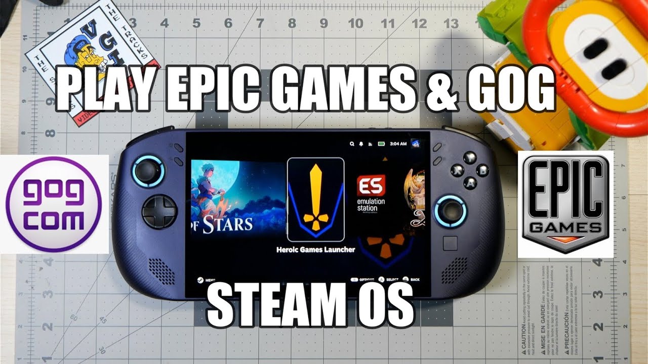 Play GOG And Epic Games On Steam OS #lenovo #legiongos - YouTube