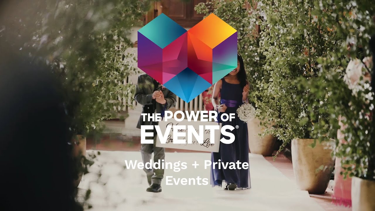 THE POWER OF EVENTS (UK) - Weddings + Private Events - YouTube