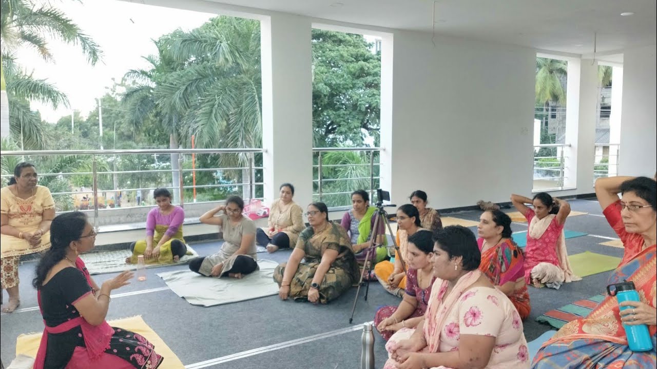 SPECIAL SWADHYAYAM FOR BEGINNERS IN MY REGULAR FREE YOGA CLASS; dt. 26 ...