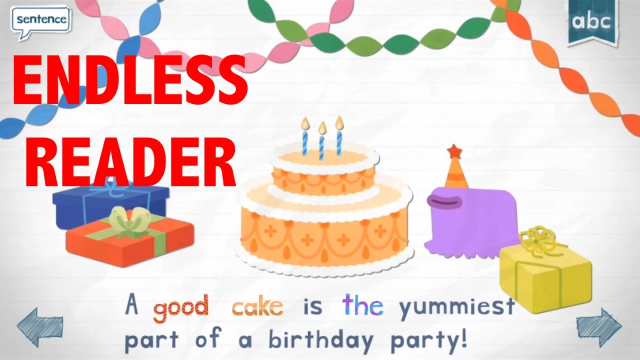 Play & Learn - Endless Reader - The Word CAKE - Endless Alphabet - YouTube