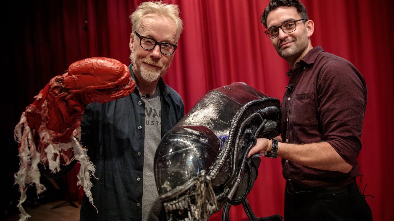 Adam Savage Tours North Bergen High School's Alien: The Play Artifacts ...