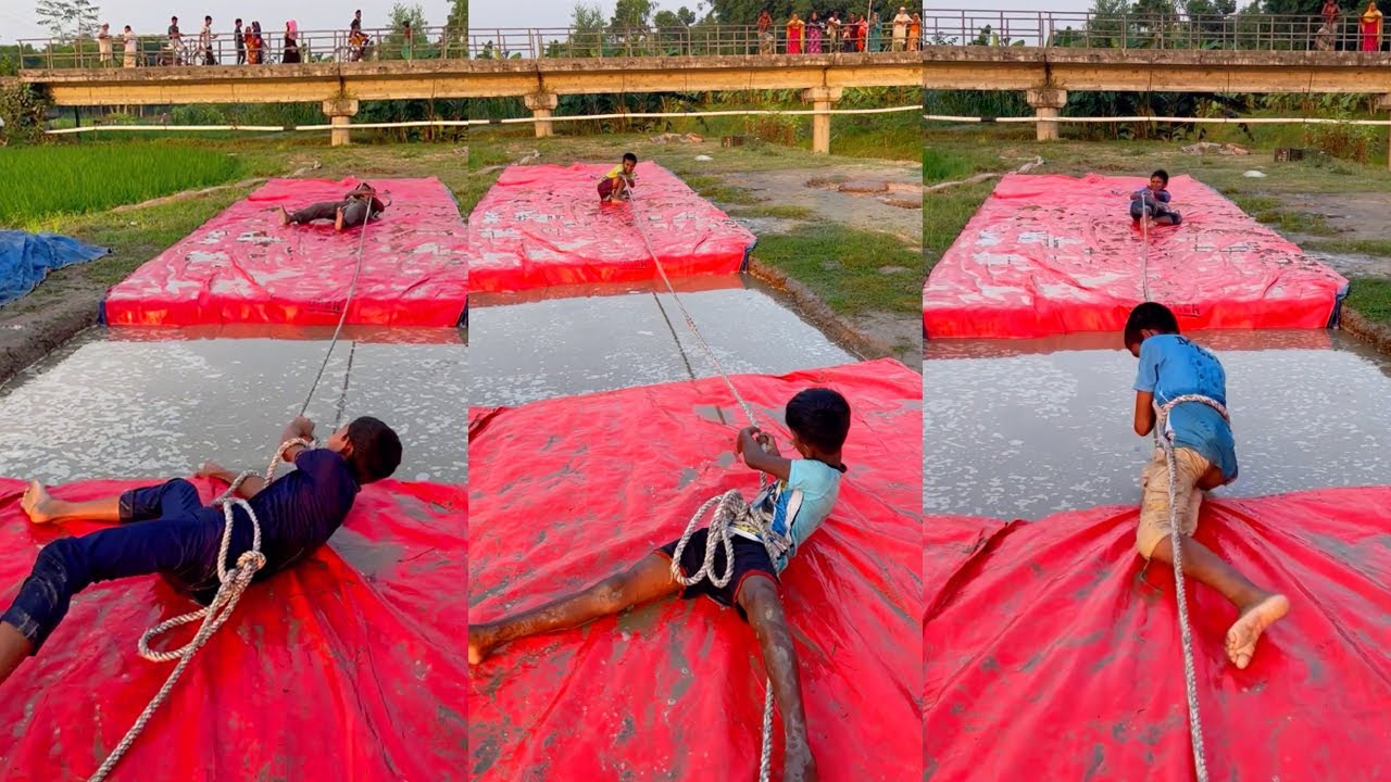 Who Has More Power? A Village Strength Challenge! - YouTube