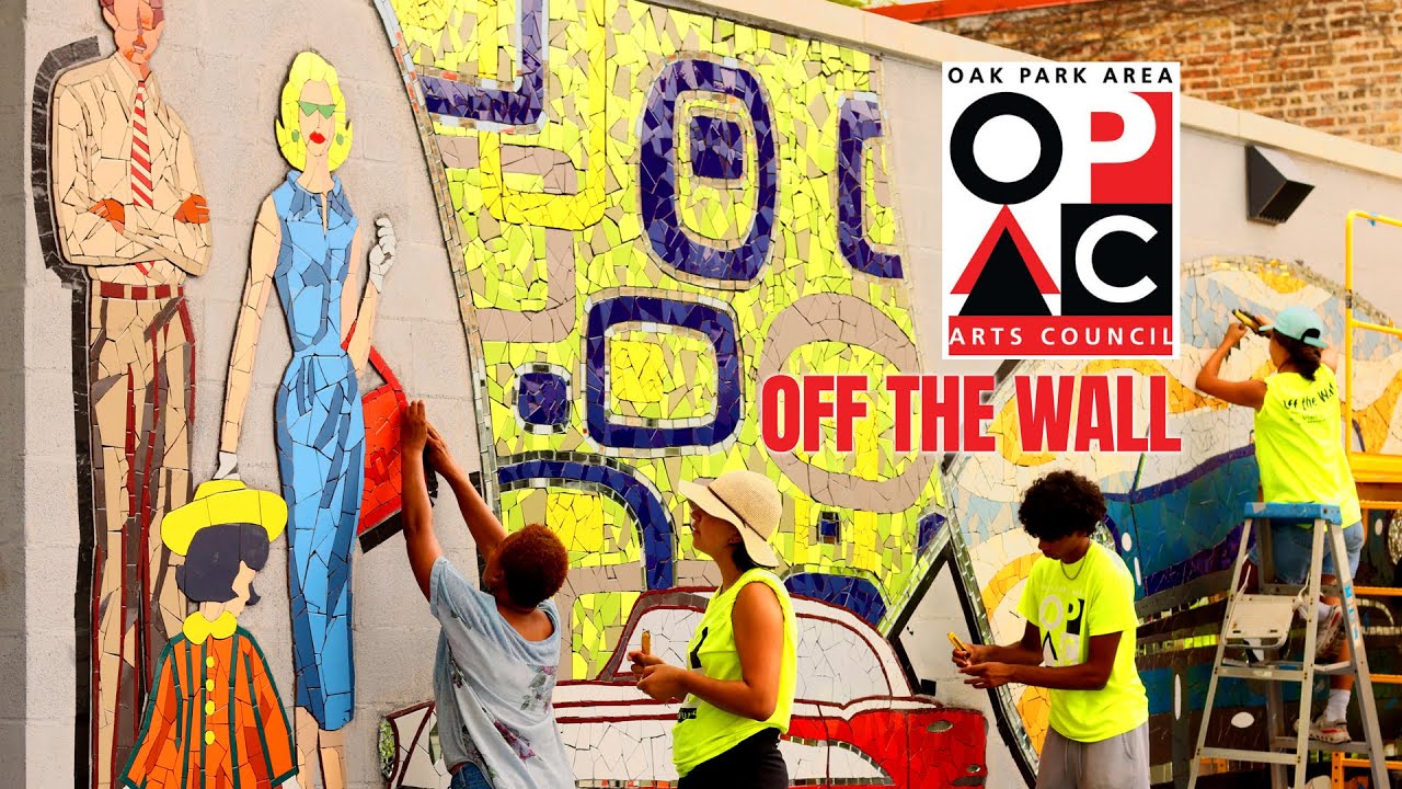 "Motor Row" Off the Wall Mural-Oak Park Area Arts Council - YouTube
