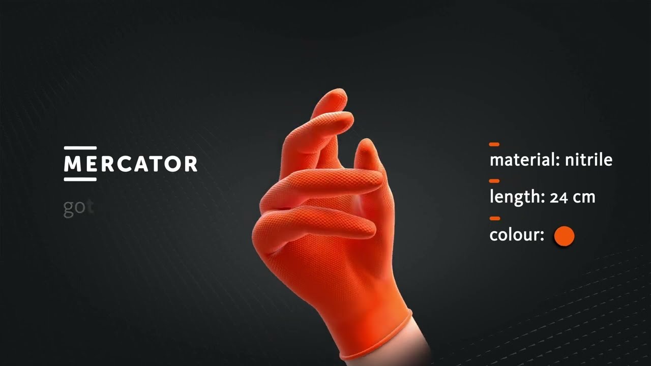 MERCATOR gogrip orange – the most modern glove for professionals! - YouTube